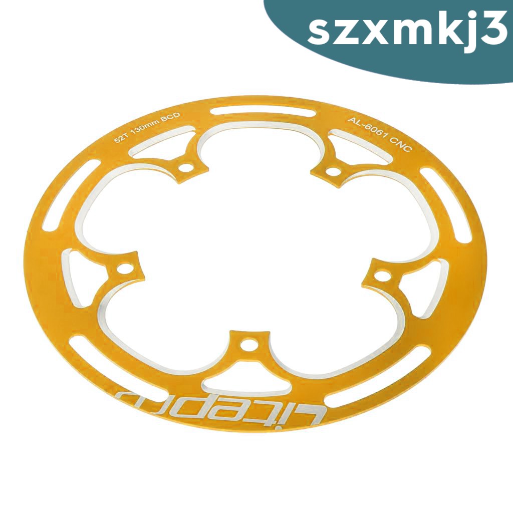 Tutoo Road Bike Bicycle Chainring Guard - BCD130 52T Chain Ring ...
