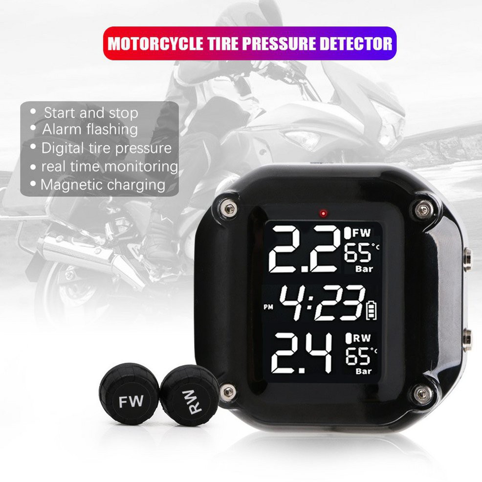 [CS1]Motorcycle Tire Pressure Monitor Tire Pressure Temperature ...