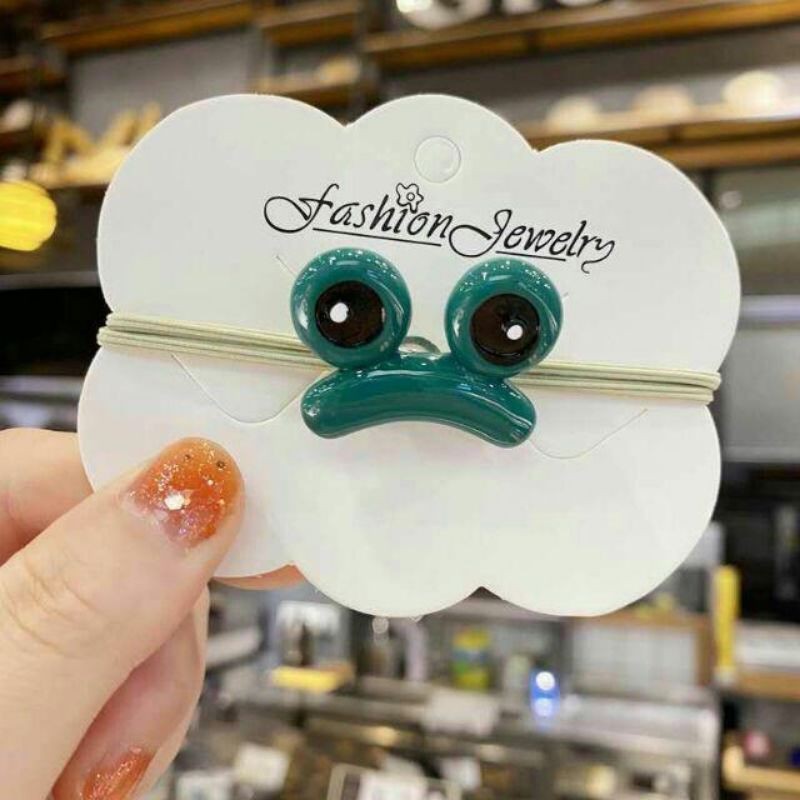 ยางรัดผมเกาหลี มีหูรูปสัตว์ขั้นต่ำ5ชิ้น - ploypirin_ploy - ThaiPick