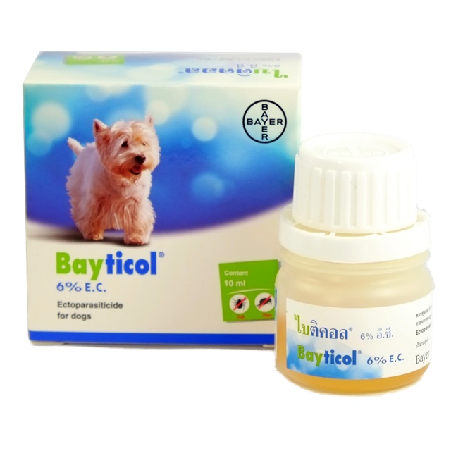Bayticol 6 E.C. ไบติคอล6 อี.ซี. 10ml - paws.and.claws.pet.clinic - ThaiPick