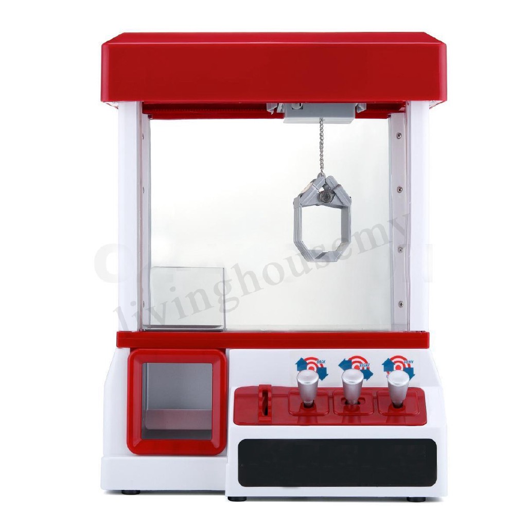 NMengoCarnival Style Vending Arcade Claw Candy Grabber Prize Machine ...