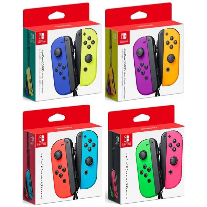 Joy-Con Controllers Nintendo switch Neon Red blue ลาย อื่นๆ สินค้าใหม่ ...
