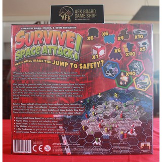 Survive Space Attack - Board Game - บอร์ดเกม | Shopee Thailand