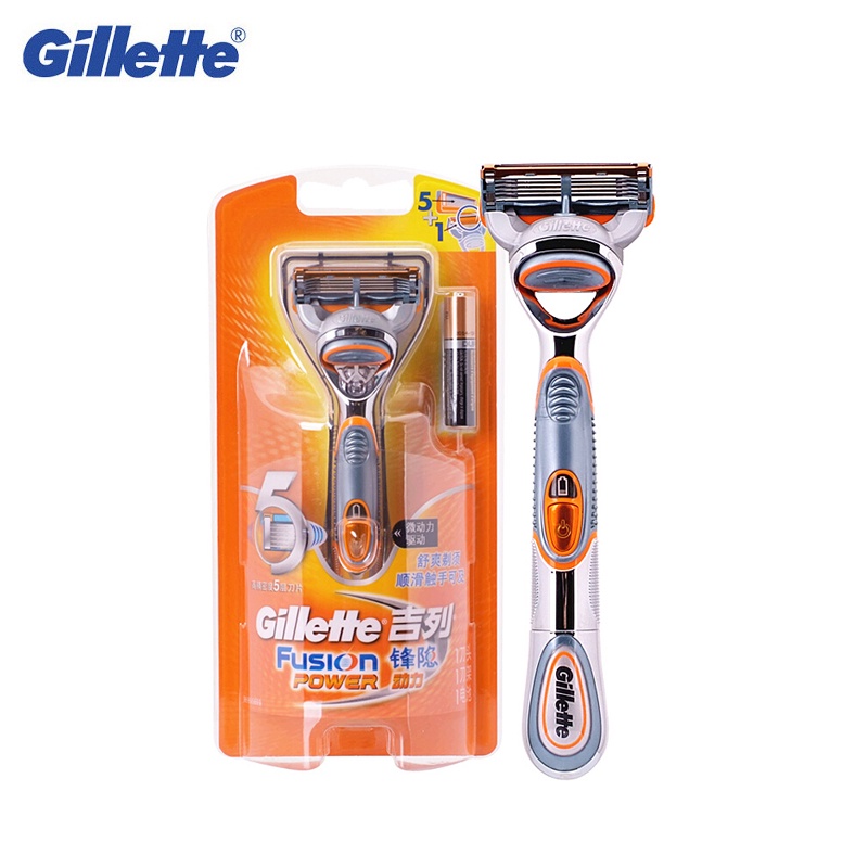 Gillette Fusion Power Electric Shaving Razor Blades 1 Handle 1 Blade ...