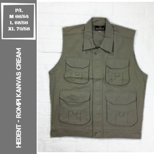 Wartawan Field Vest Cargo เสื้อกั๊กผ้าใบสําหรับผู้ชาย - hedent_journey ...