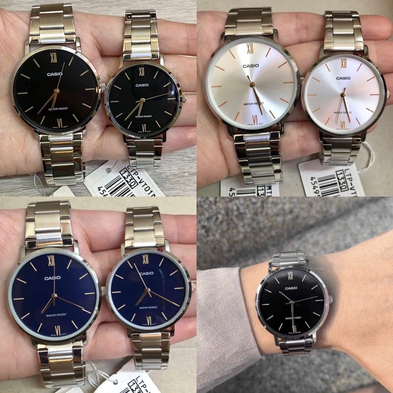 Casio ผู้ชาย ของแท้ สำหรับผู้ชายรุ่น MTP-VT01 MTP-VT01D, MTP-VT01G รับ ...