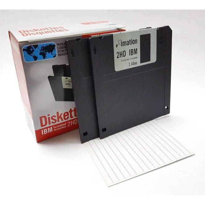Imation Floppy Diskettes IBM Formatted 1.44MB 2HD - pongha123 - ThaiPick