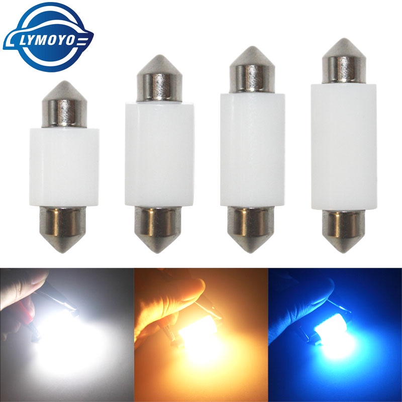 โคมไฟ C5W LED C10W 12 โวลต์ 24 โวลต์ 31 36 39 41 มิลลิเมตร สำหรับอ่านหนังสือ ติดภายในห้องโดยสาร ...