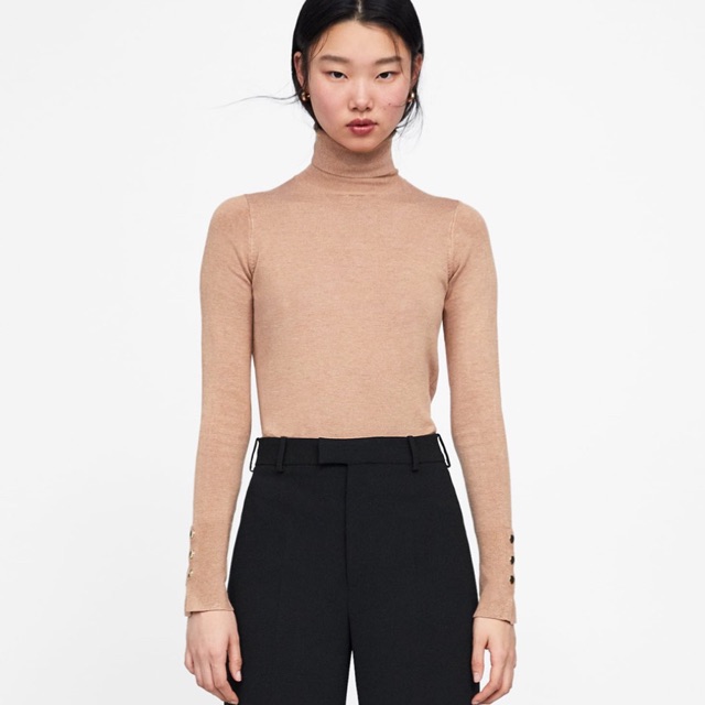 Used once Zara Basic High Neck Sweater Size S - mmimmimeme - ThaiPick