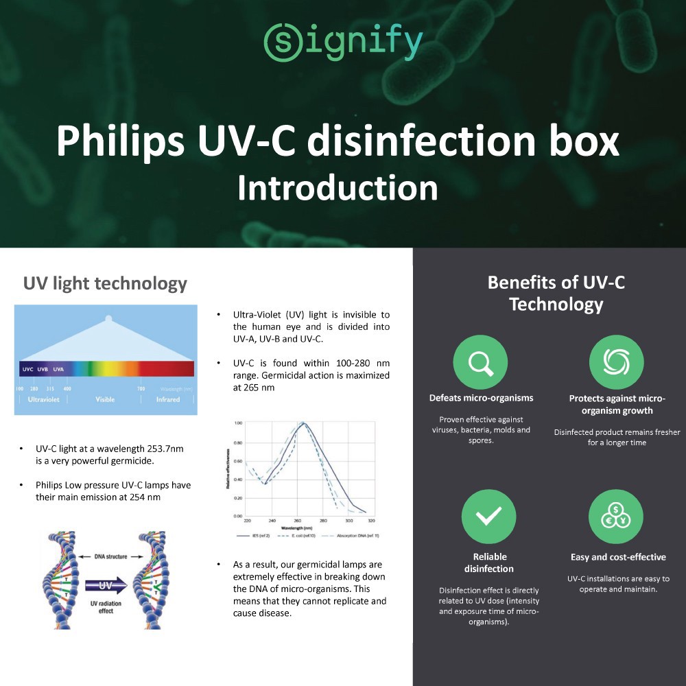 Signify UV-C disinfection box 10L TC TH (à¸ à¸¥à¹ˆà¸­à¸‡à¸†à¹ˆà¸²à¹€à ...