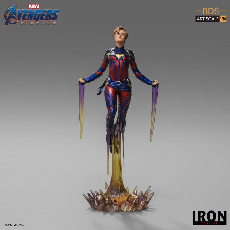 Iron Studios Captain Marvel Avengers Endgame BDS 110 Scale(Statue งานปั้น ของสะสม) - toytopia ...