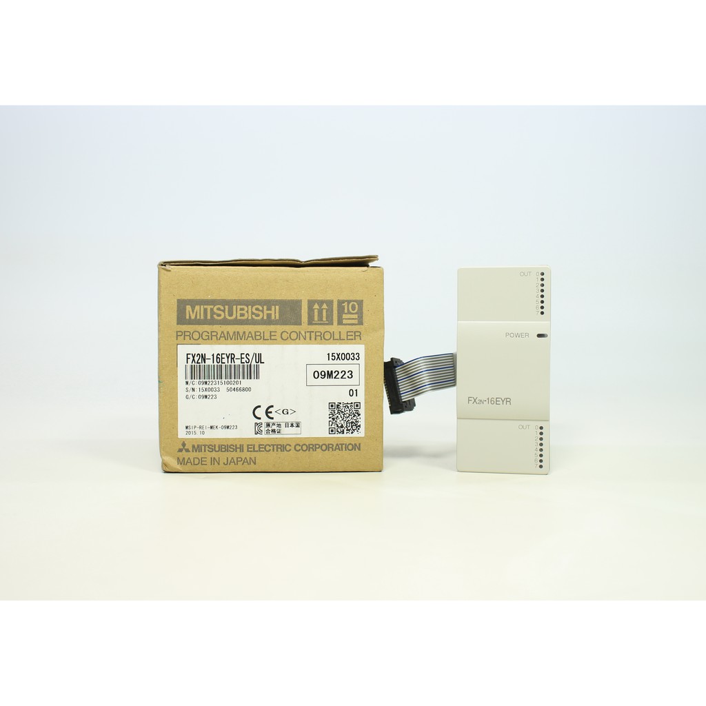 FX2N-16EYR-ES/UL PLC MITSUBISHI I/O Module for use with FX2N Series ...