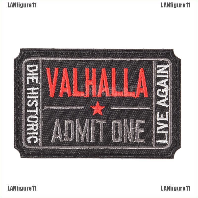 LANF ticket to valhalla morale military tactical vikings patch army ...
