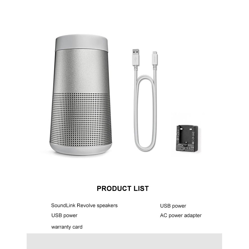 Bose SoundLink Revolve 360° mini Portable Waterproof Speaker ลำโพง ...