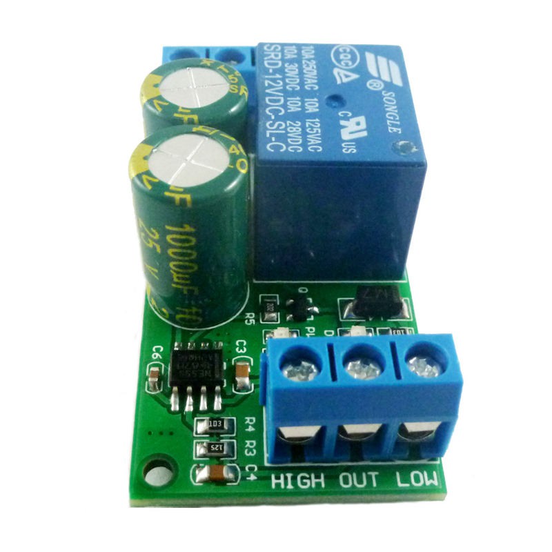 12V Water Level Automatic Controller Module Liquid Sensor Switch ...