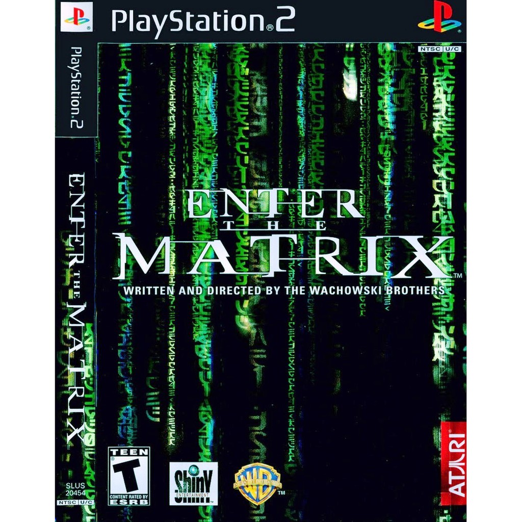 แผ่นเกมส์ Enter the Matrix PS2 Playstation 2 คุณภาพสูง ราคาถูก | Shopee ...