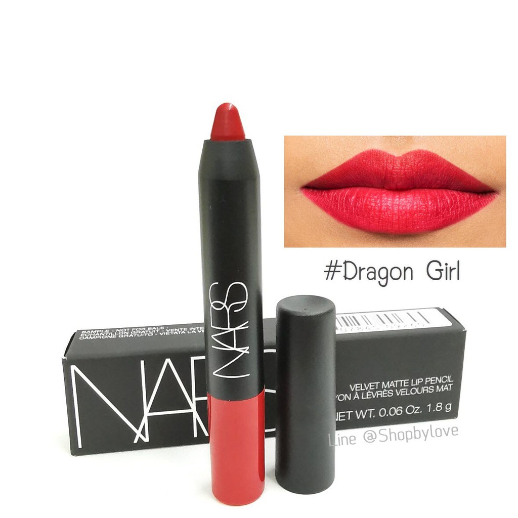 Nars Velvet Matte Lip Pencil Crayon 1.8g สี Dragon Girl - shopbylove - ThaiPick