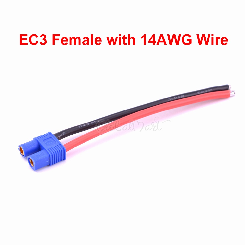 EC3 EC5 T Deans lug XT30 XT60 Connector Converter Adater Lio Battery ...