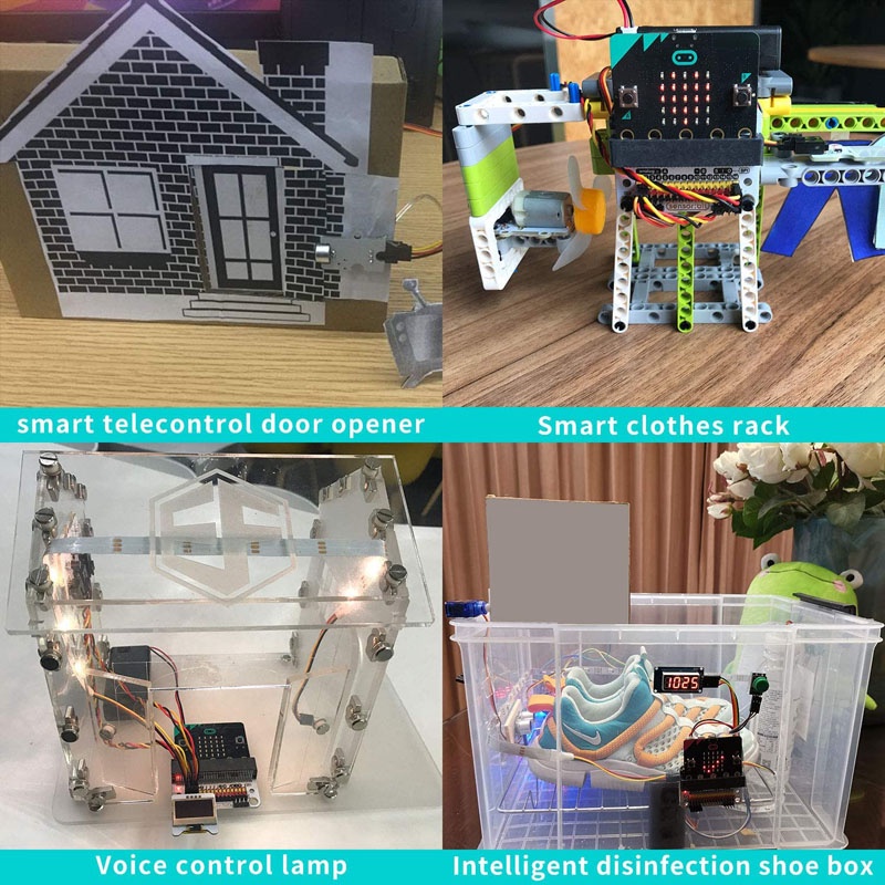ชุดการเรียนรู้โครงงานบ้านอัฉริยะ Microbit Smart Home Kit ElecFreaks ใน ...