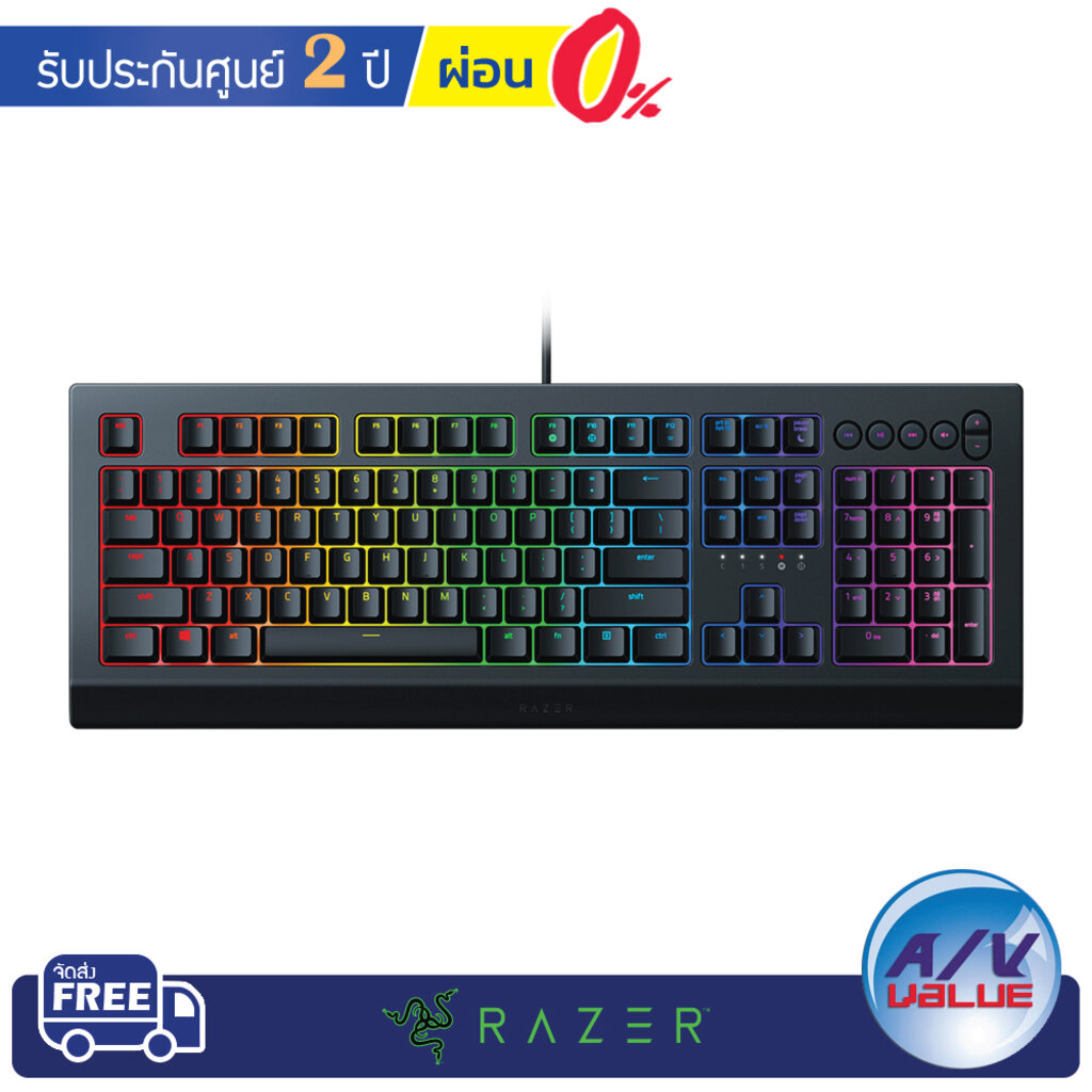 Razer Cynosa V2 - Membrane gaming keyboard with Razer Chroma RGB (Thai ...
