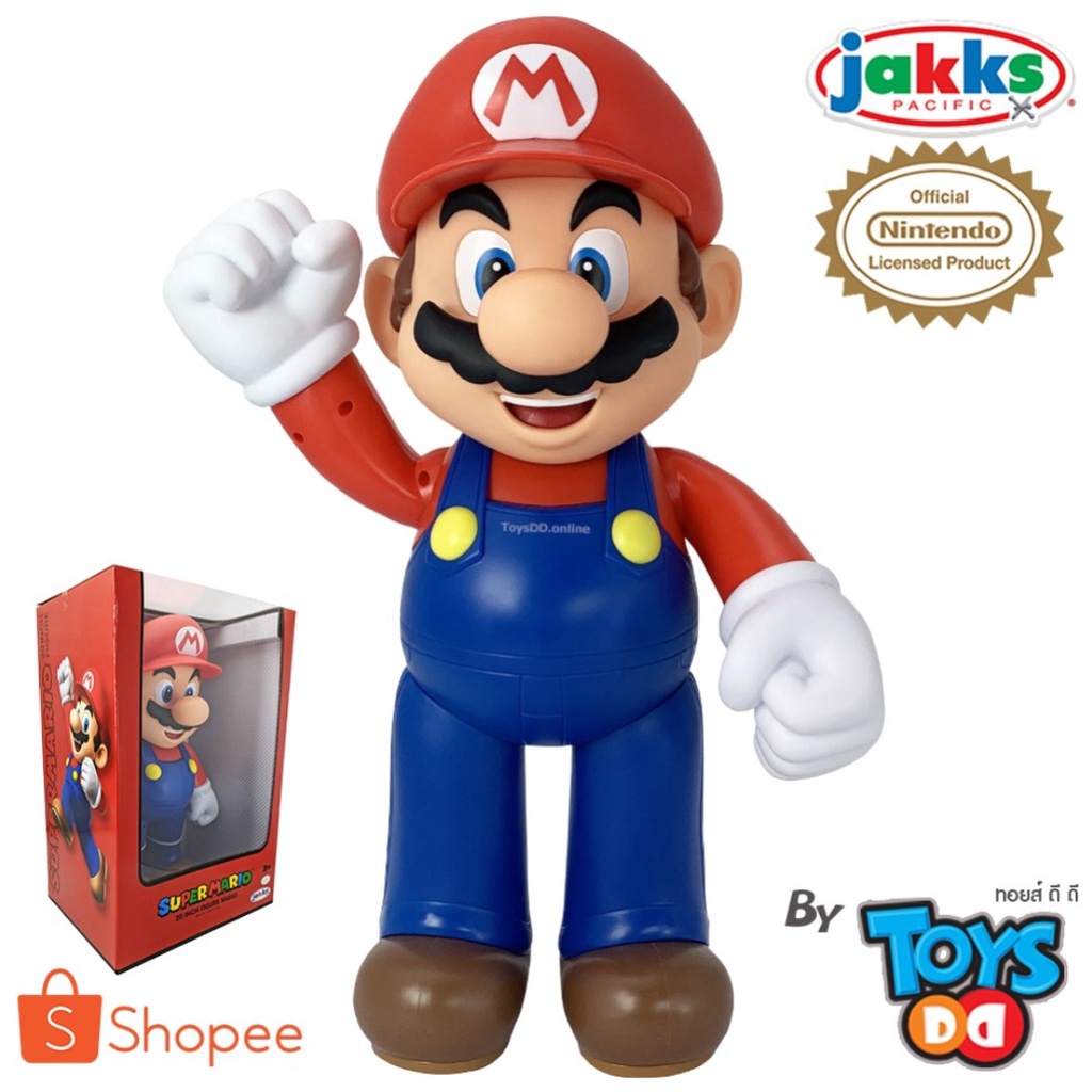 JAKKS SUPER MARIO 20 INCH FIGURE (Asia Limited 500 Pcs.) - toydd88 ...