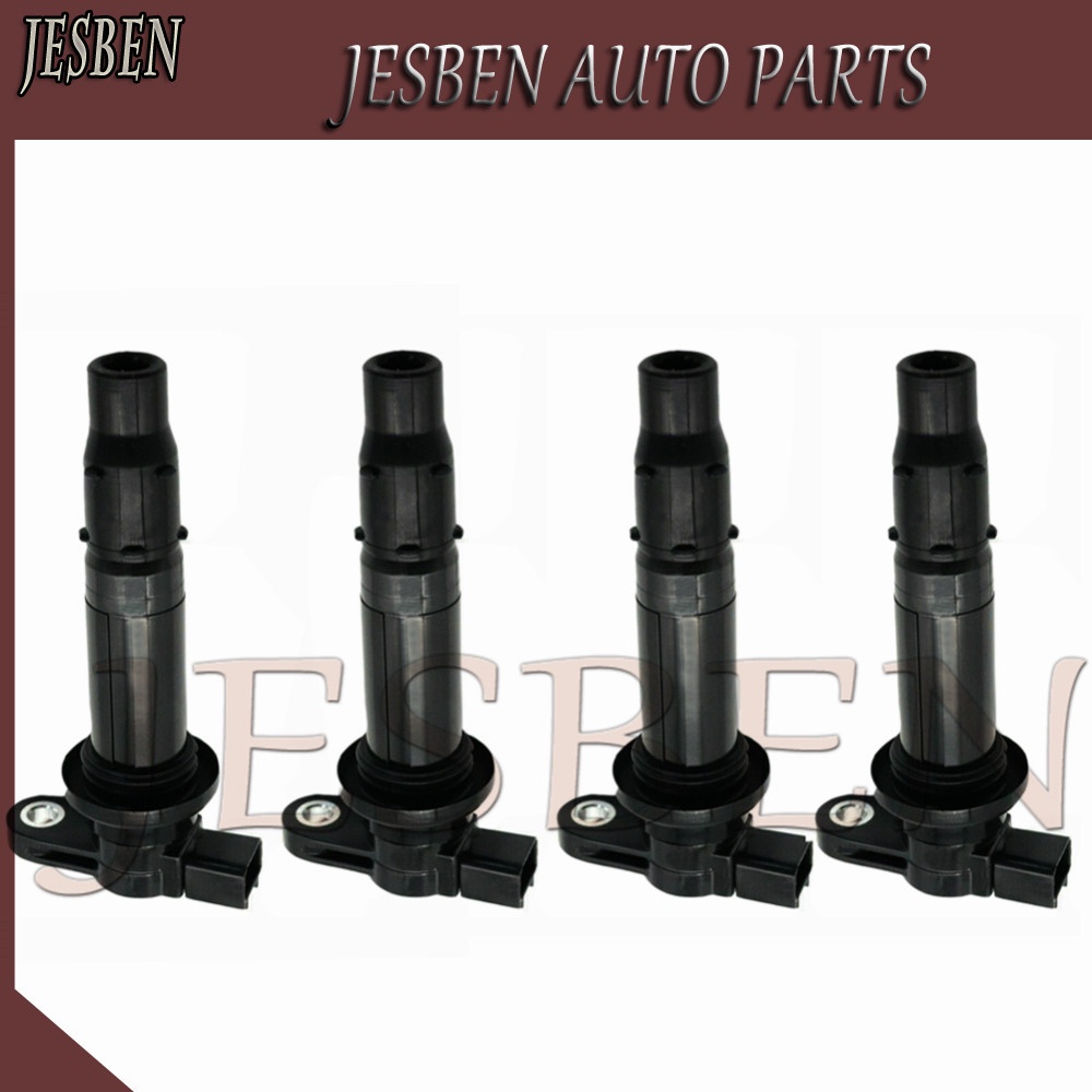 High Quality 4pcs Ignition Coil 19500-b2050 19500b2050 For Toyota Pixis ...
