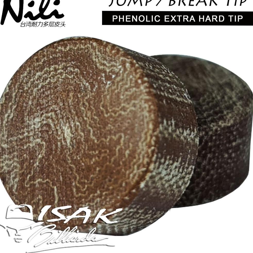 ลดราคา Nili Phenolic Jump Break Tip - Extra Hard JB Cue Tip Billiard ...