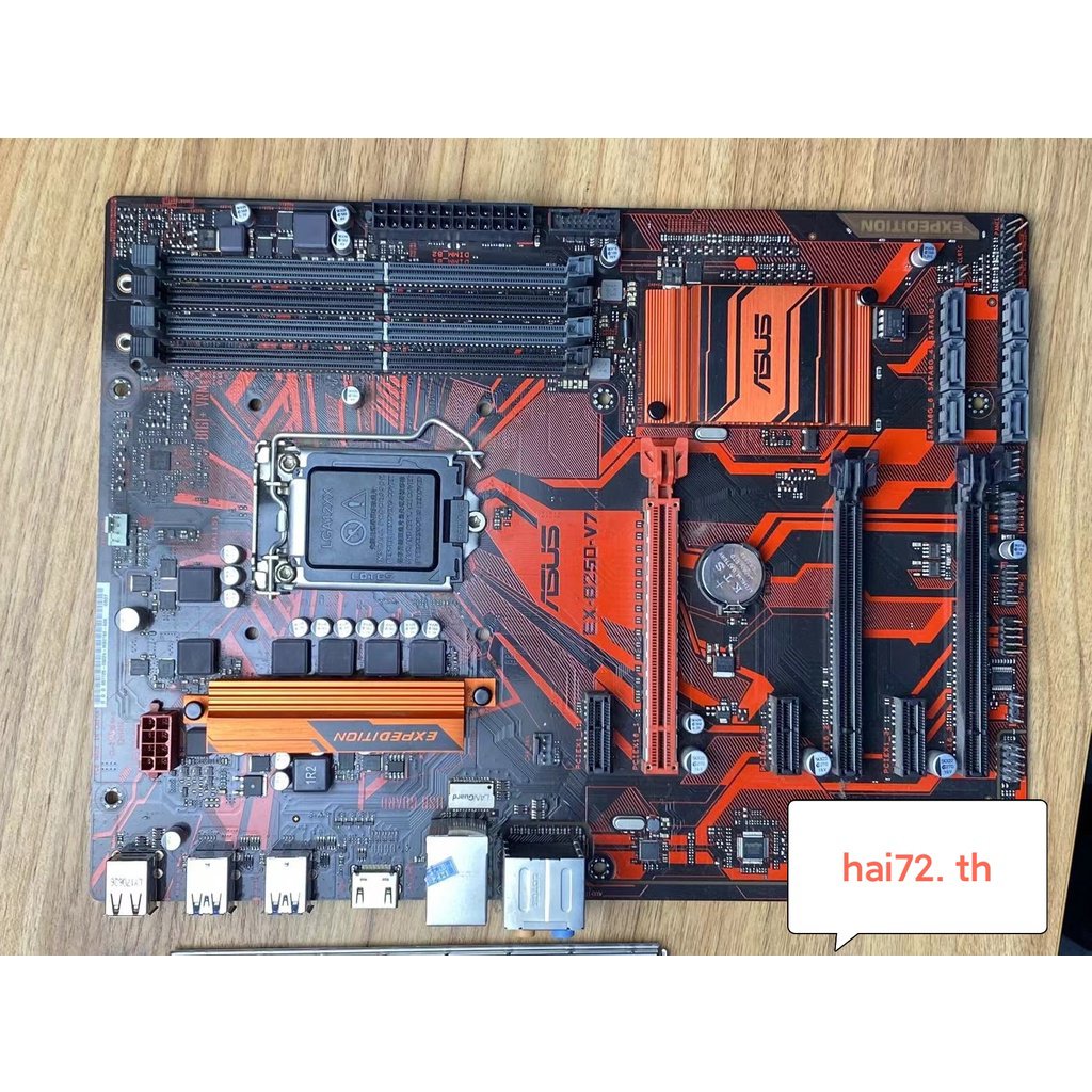 Available เมนบอร์ดเล่นเกม Uesd EX-B250-V7 สําหรับ LGA 1151 DDR4 USB2.0 USB3.0 64GB B250 ...