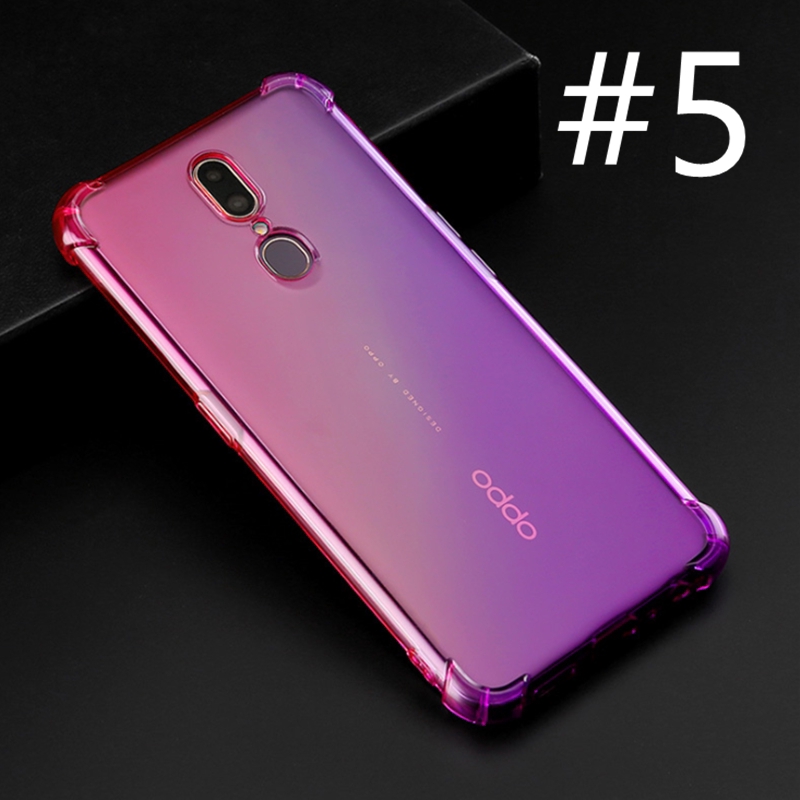 เคสโทรศัพท์ซิลิโคนแบบนุ่มไล่โทนสีสําหรับ Oppo R11 R11S R9S F1 F3 Plus Realme 3 - bigtank.th ...