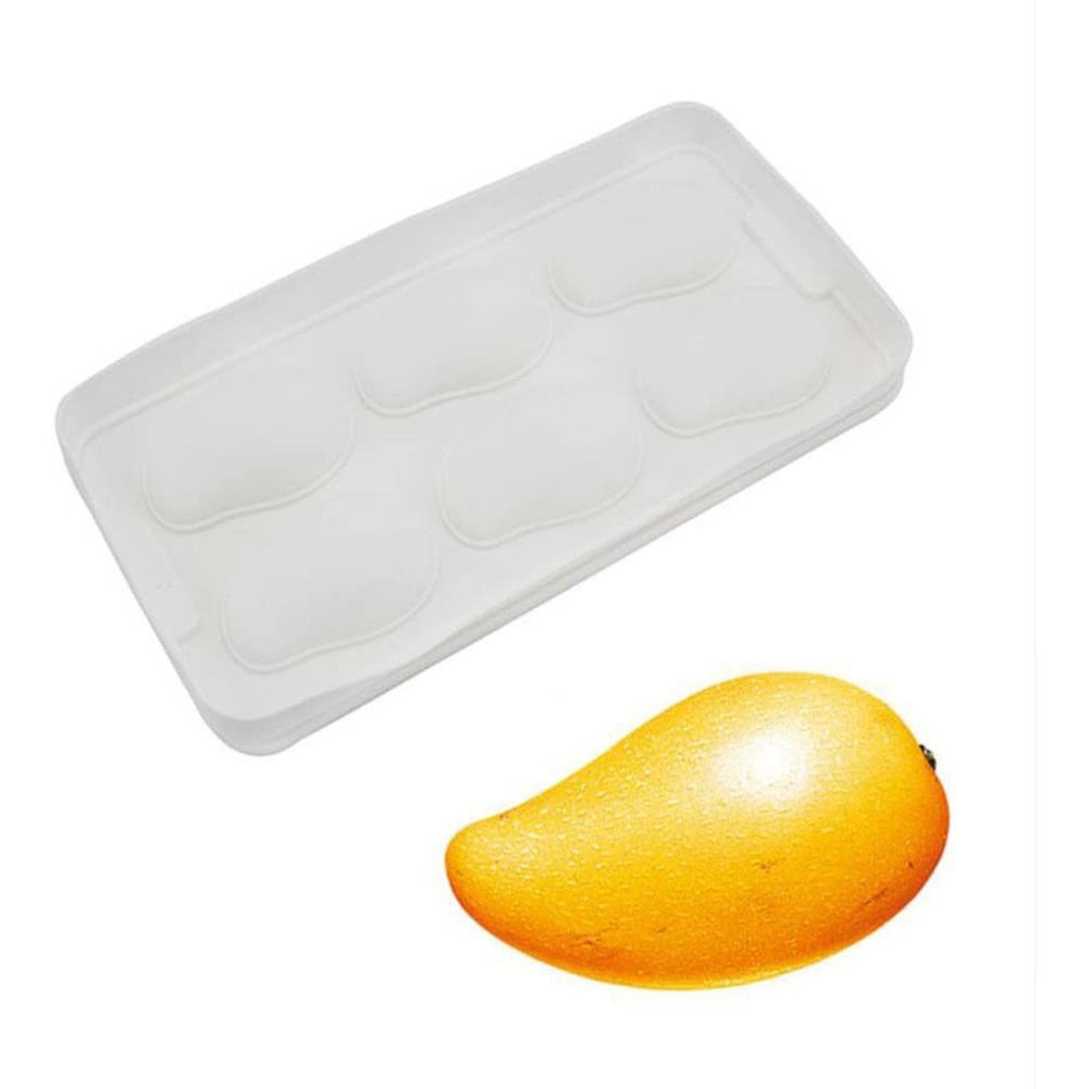 พิมพ์ซิลิโคน มะม่วง 3 มิติ 6 ชิ้น 3d mango silicon 6 pls อย่างดี จึง ...
