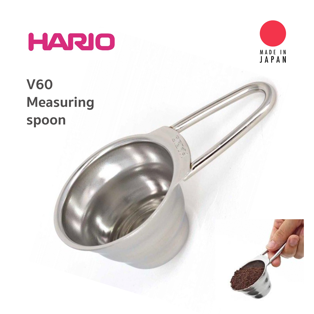 HARIO V60 Measuring spoon ช้อนตักกาแฟ สีเงิน | Shopee Thailand