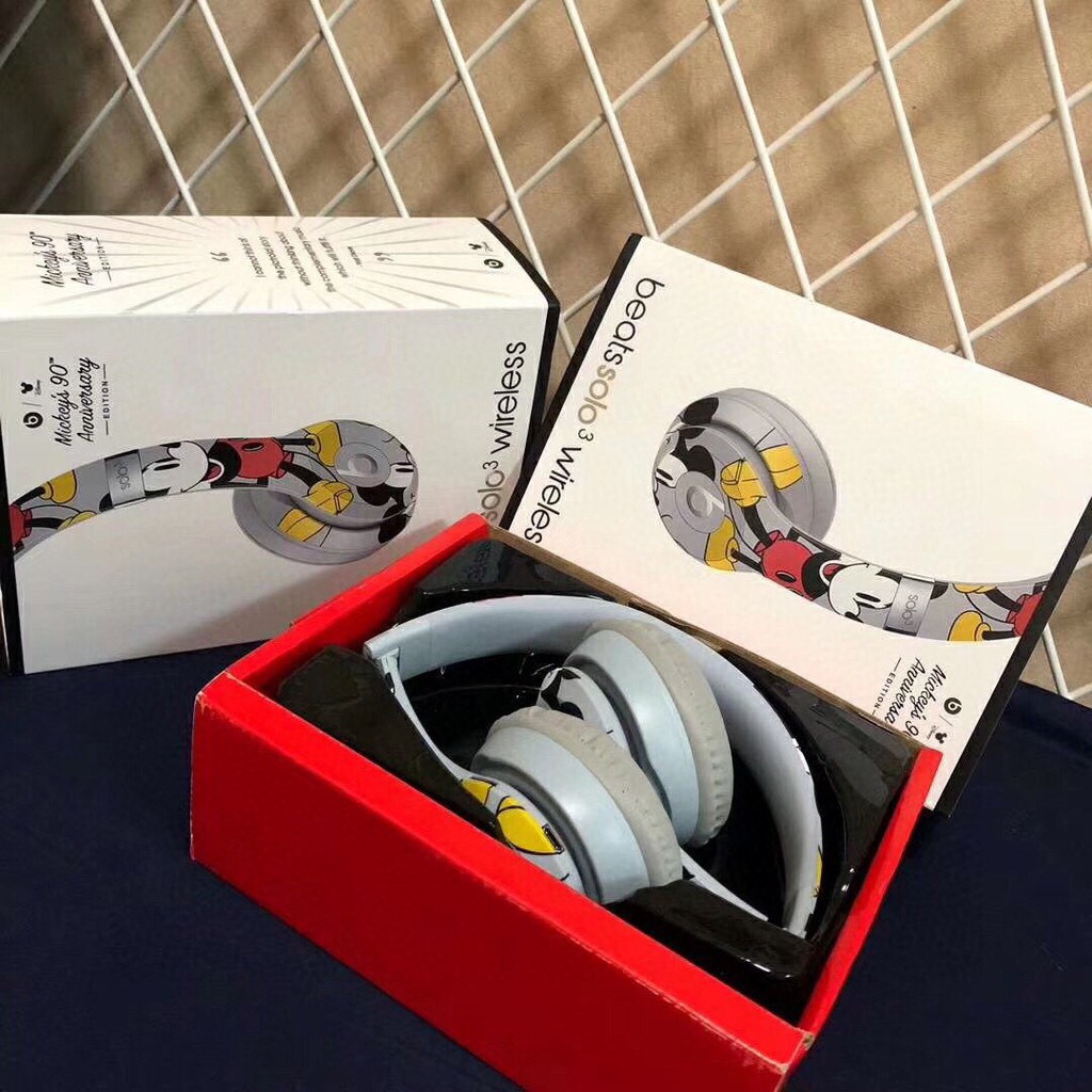 Beats Solo3 Wireless Mickey 90th Anniversary Edition Subwoofer Big B ...