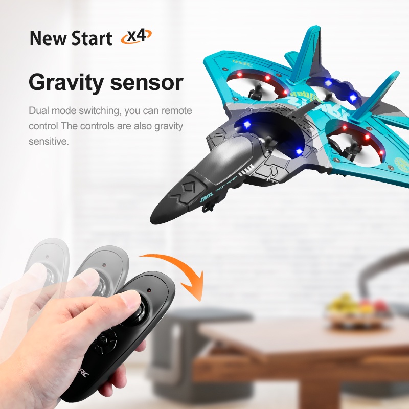 2022NEW V17 RC Remote Control Airplane 2.4G Remote Control Fighter ...