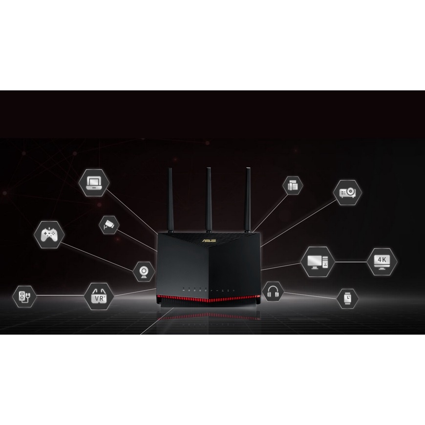 ASUS RT-AX86S AX5700 Dual Band WiFi 6 Gaming Router RT-AX86S ...