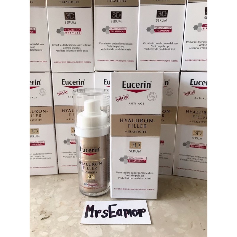 (ฝรั่งเศส) Eucerin Radiance Lift Filler 3D Serum (Hyaluron Filler ...