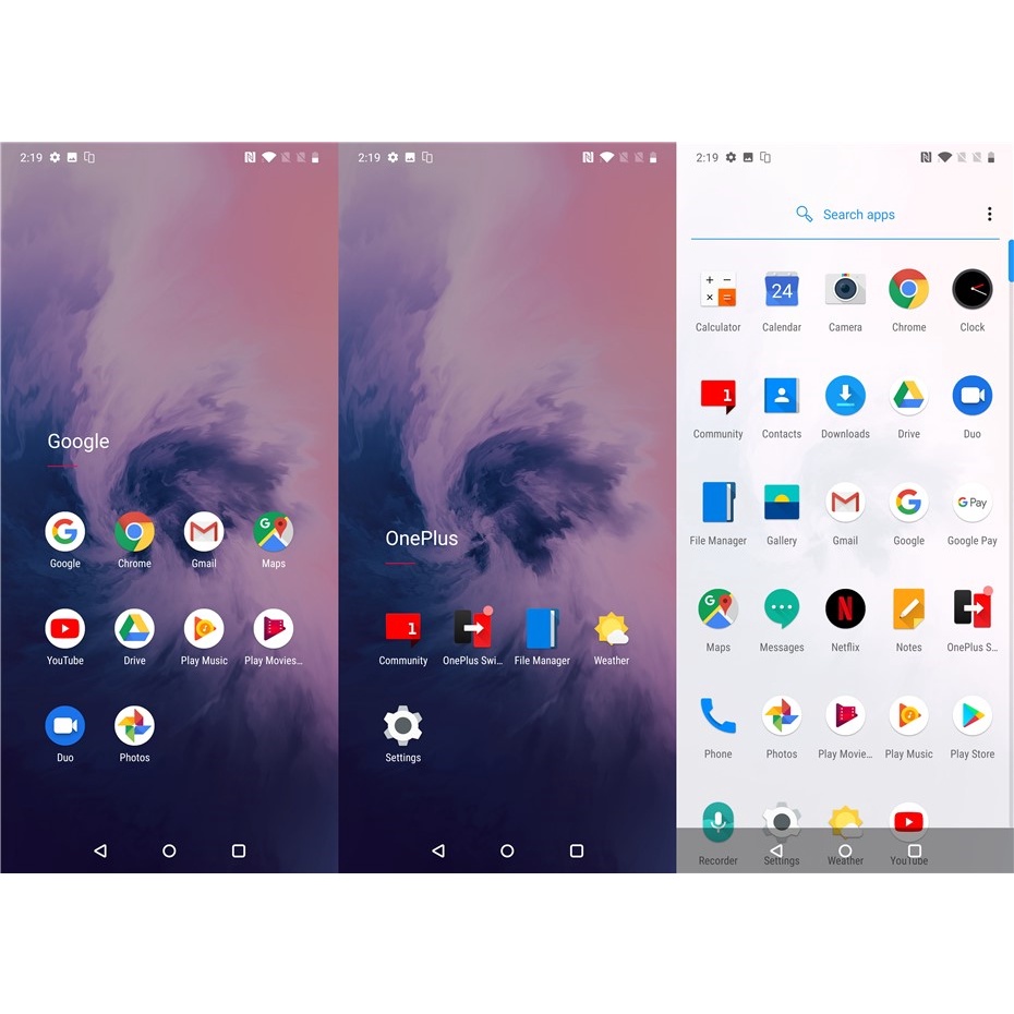 NewOriginal New Global ROM oneplus 7 pro Smartphone 12GB 256GB 48MP Triple Camera Snapdragon 855 ...