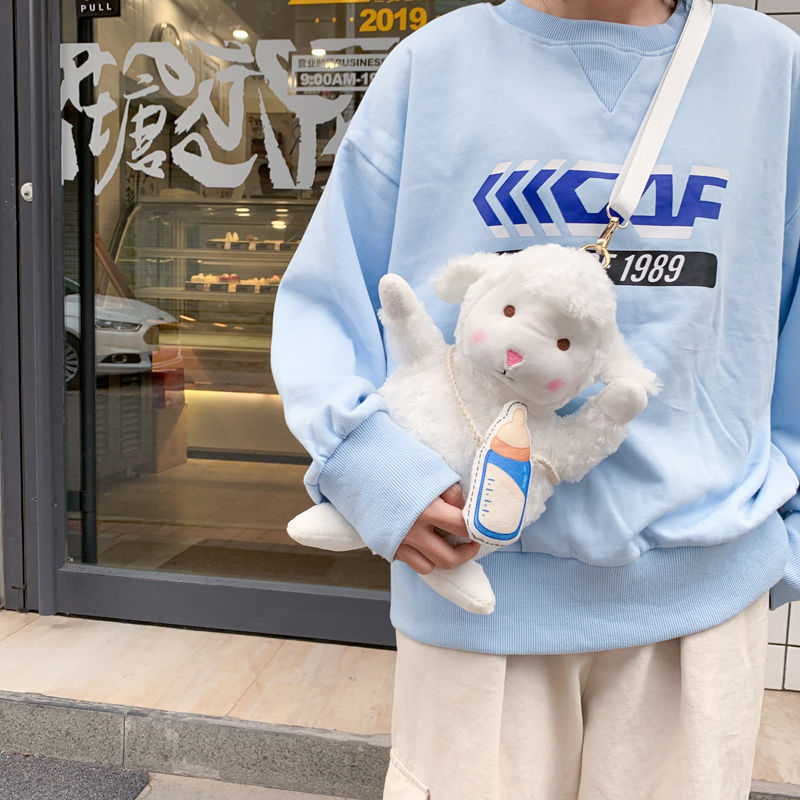 เม้งน่าเกลียดสาวถุงเล็ก2020เวอร์ชั่นเกาหลีใหม่ของการ์ตูนน่ารักตุ๊กตาแกะ ...