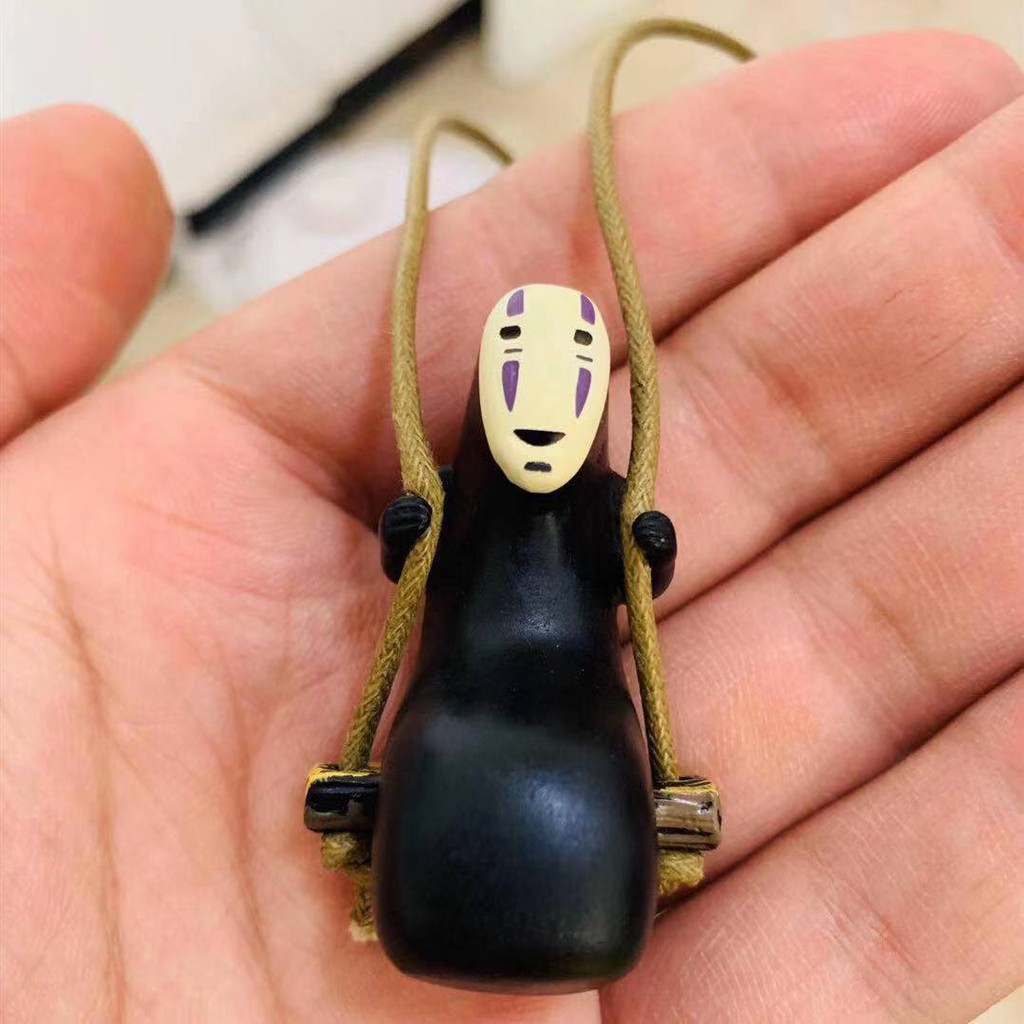 จี้ตุ๊กตา Hayao Miyazaki Spirited Away Spirited Male Faceless แฮนด์เมด ...