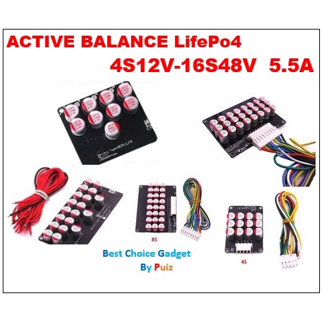 Active balancer 4S-16S 5.5A สำหรับ LifePo4 | Shopee Thailand