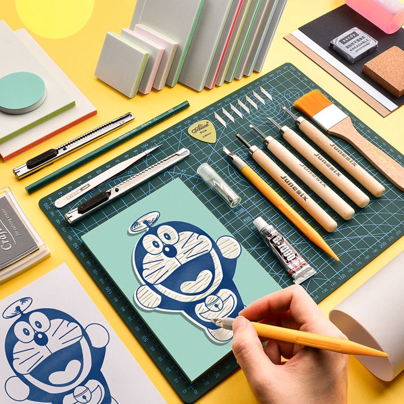 Diy Rubber Stamps Set For Picture Making Cards Crafts For Beginner ...