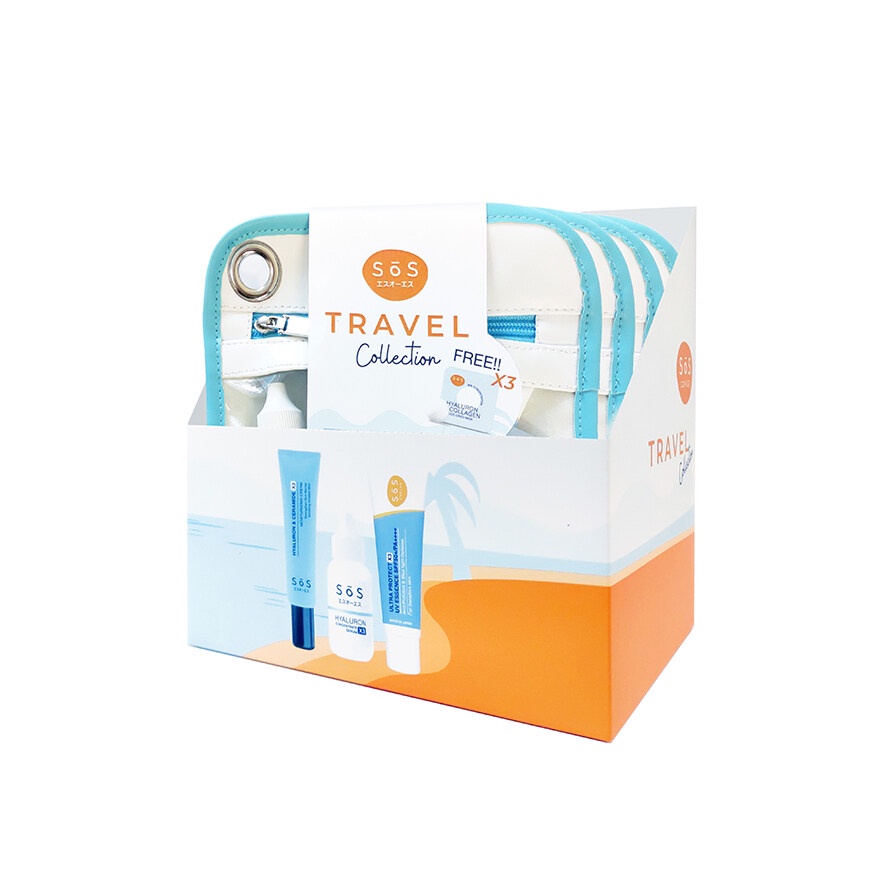 SOS Travel Collection (Hyaluron Moisture Cream Sunscreen) Free Freeze ...