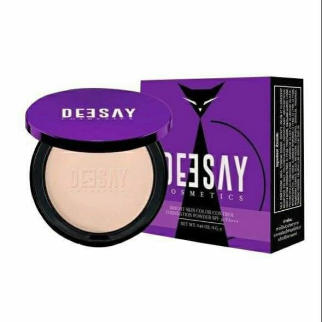DEESAY แป้งดีเซย์ แป้งแก้มบุ๋ม สวยเด้งคุมมัน Deesay Bright Skin ...