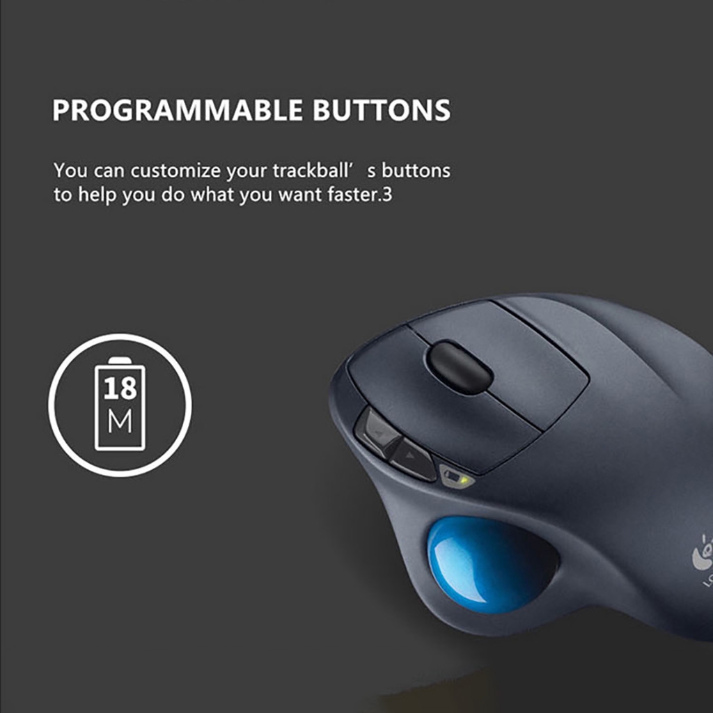 Chronic Logitech M 570 Usb 2 . 4 Ghz อินเตอร์เน็ตไร้สาย - chronic.th ...