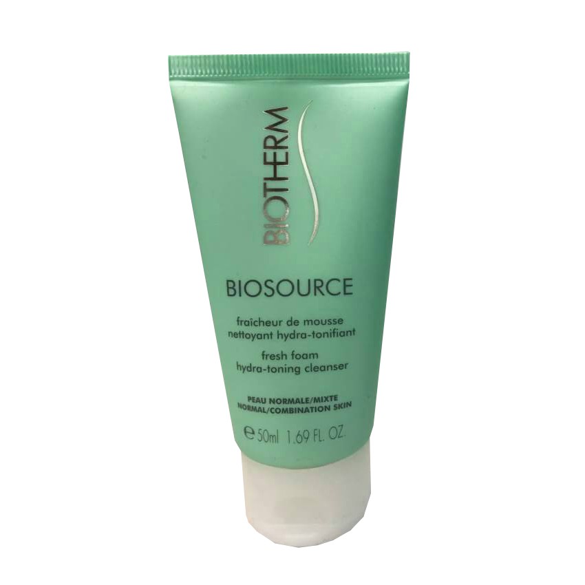 BIOTHERM BIOSOURCE FRESH FOAM HYDRA-TONING CLEANSER 50ML (1 หลอด ...