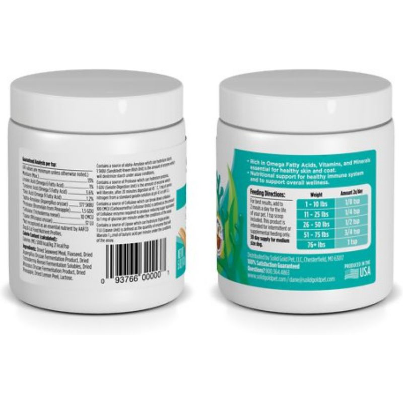 พร้อมส่ง Solid Gold Supplements SeaMeal Skin Coat Digestive Immune ...