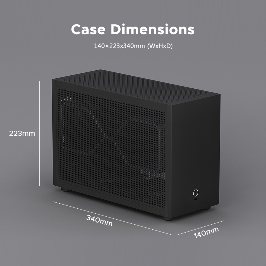ใหม่ 2022 เคส mini ITX GEEEK M5 Global Version - cypher_com - ThaiPick