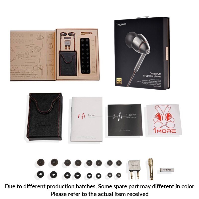 หูฟังอินเอียร์ แบบมีสาย 1MORE E1010 พร้อมไมโครโฟน คุณภาพสูง - wj0694.th - ThaiPick