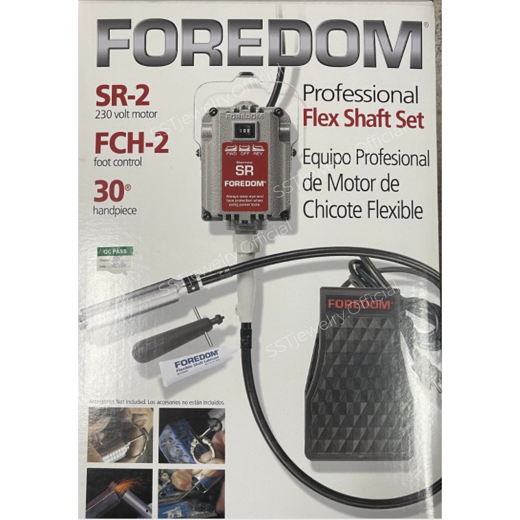 ฟอร์ดอม SR Foredom US เดินหน้า-ถอยหลัง เครื่องเจียรสายอ่อน ของแท้ ...