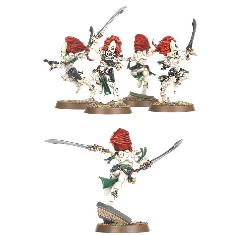 พร้อมส่ง Warhammer 40K CRAFTWORLDS HOWLING BANSHEES โมเดลเกมสนามจำลอง ...