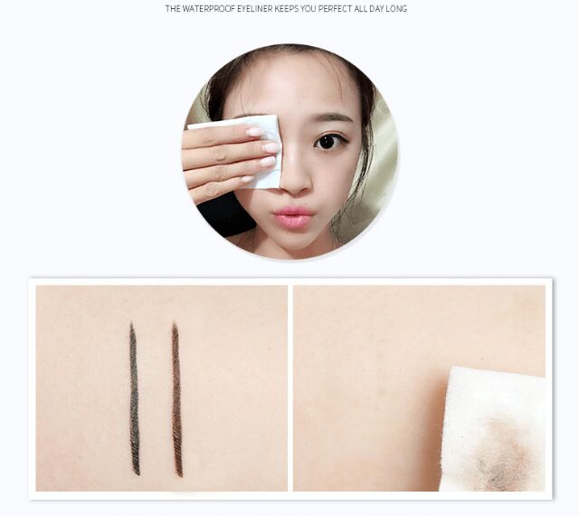 ใหม่ MAYCREATE อายไลเนอร์ (แพคเกจสีดำและสีชม) เขียนง่าย กันน้้ำ สวย ...